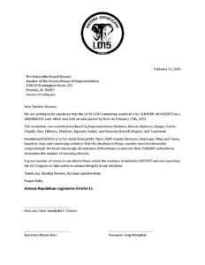 LD15 Letter FINAL APPROVED for HCR2033 | BRIANFERENCE.COM